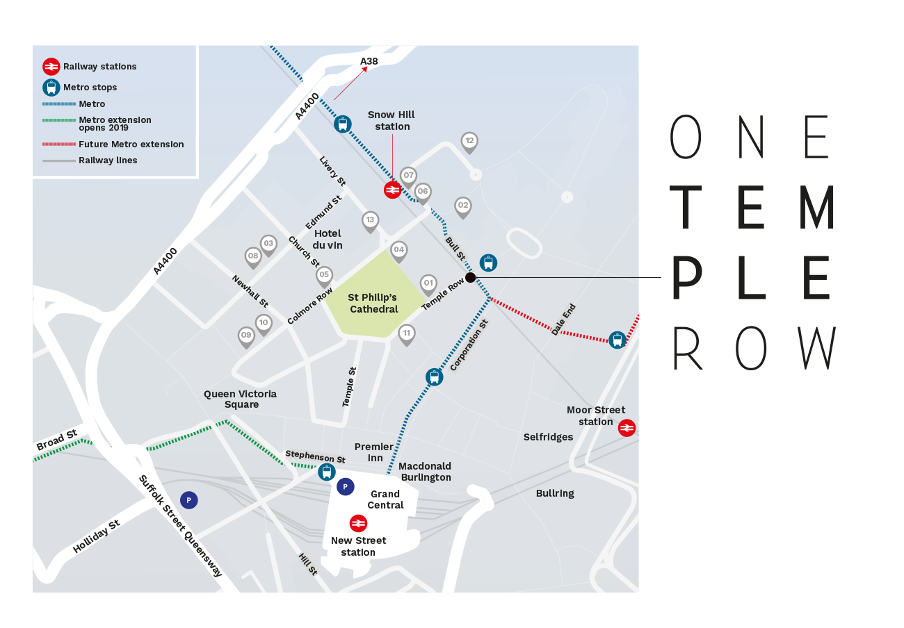 Location | One Temple Row Birmingham